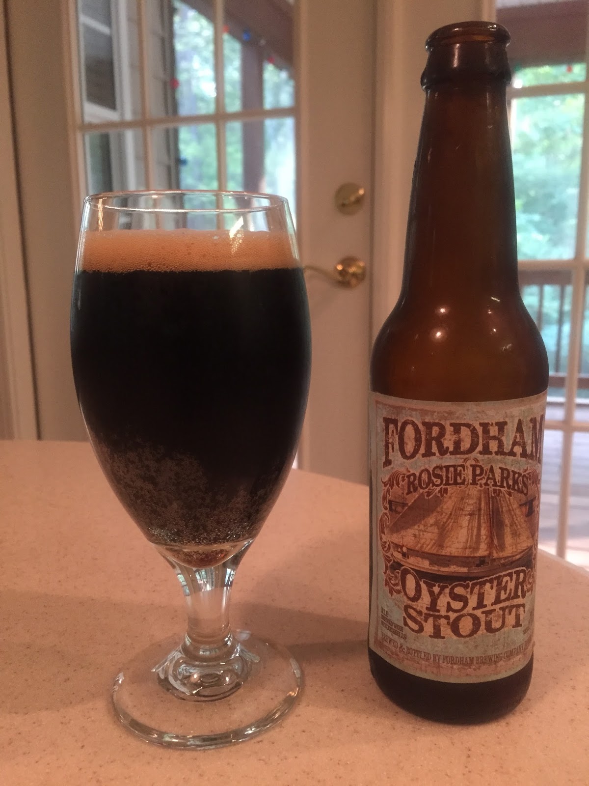 Musings Over a Barrel: Rosie Parks Oyster Stout