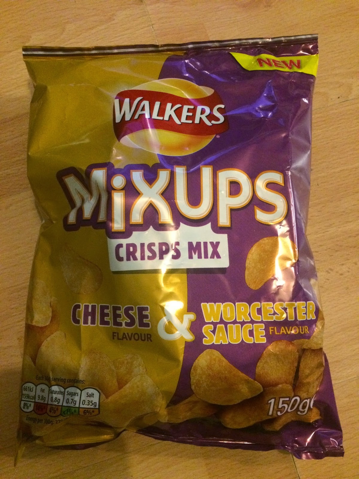 A Review A Day: Today's Review: Walkers Mixups Cheese & Worcester Sauce