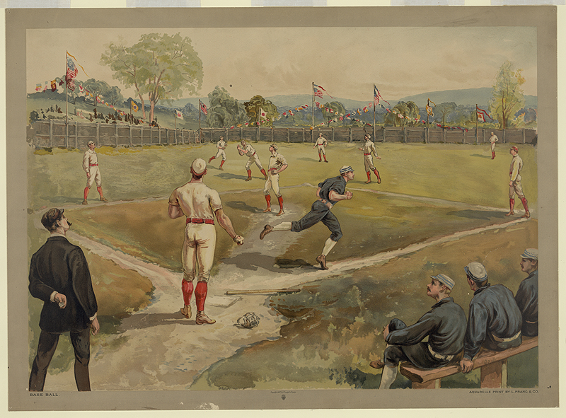Baseball Researcher: Henry Sandham's Painting of the 1894 Temple Cup Series