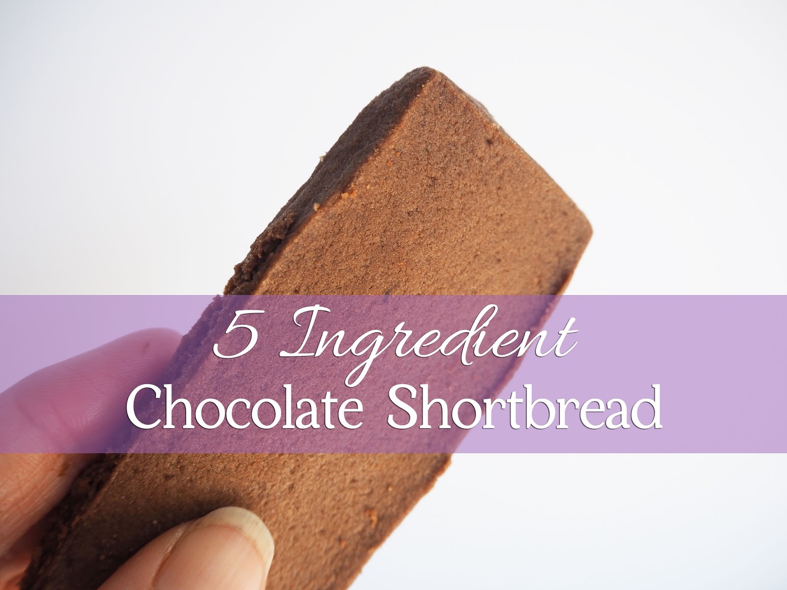 The best ever chocolate shortbread recipe | Life Behind The Purple Door
