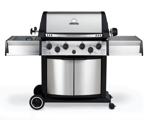 Outdoor Kitchen: Broil King 988747 NAT Gas Grill, Dual Deck Grill and ...