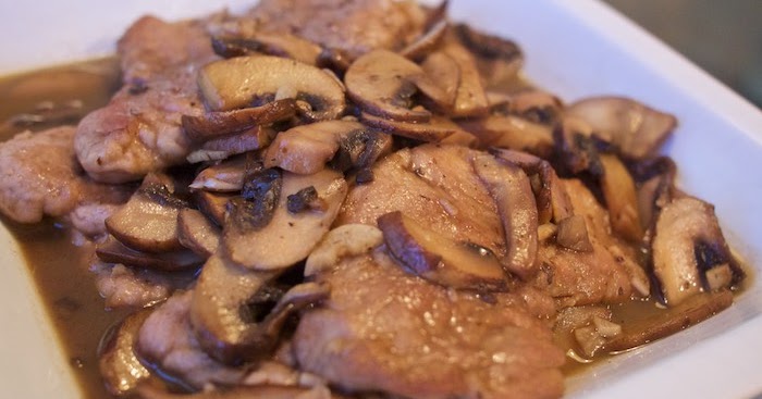 Food Hunter's Guide to Cuisine: Pork with Mushrooms & Mashed Potatoes