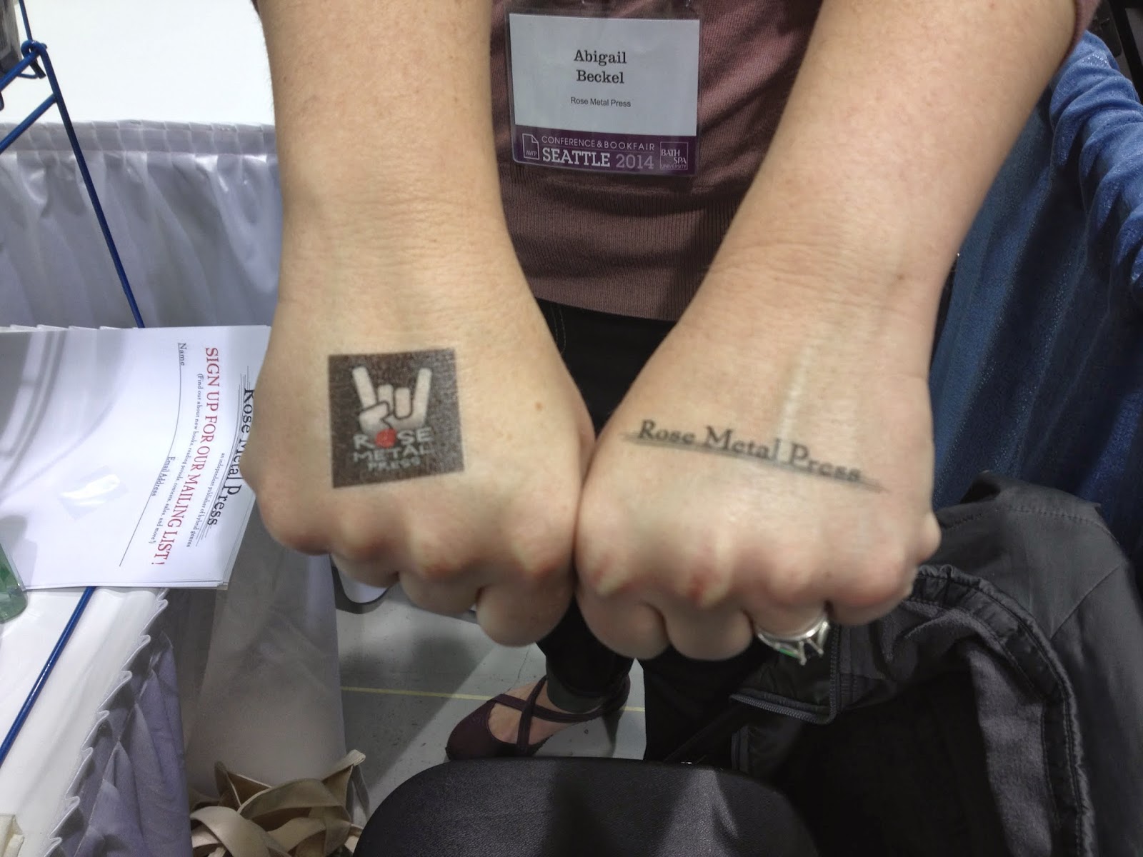 Rose Metal Press: AWP Seattle Recap