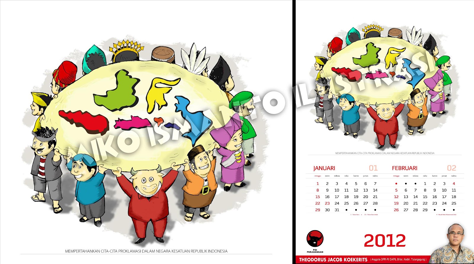 ILUSTRASI ~ SECANGKIR KOPI HANGAT