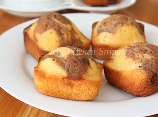 My Kitchen Snippets: Mini Nutella Marble Cake