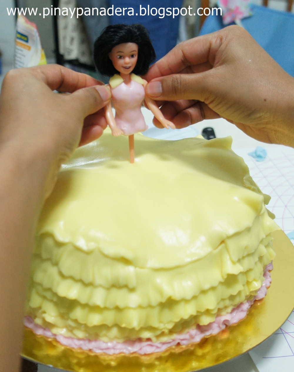 Pinay Panadera's Culinary Adventures: Marthina's Ballerina Cake