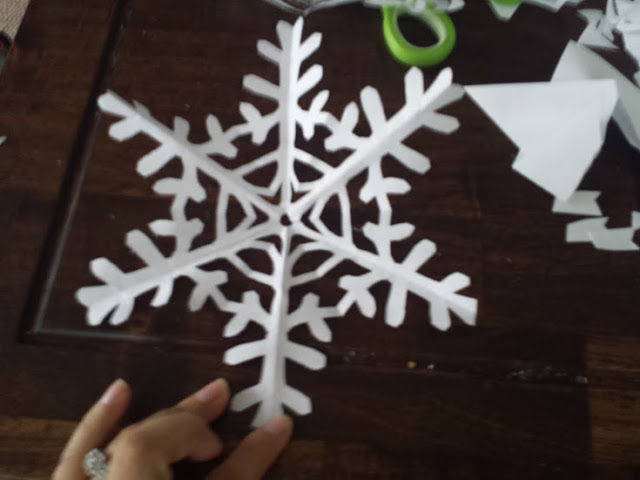 An Open Window: How to Make Six-Pointed Snowflakes