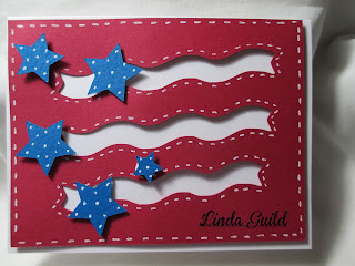 Nothin' Fancy: Cutout Flag Card