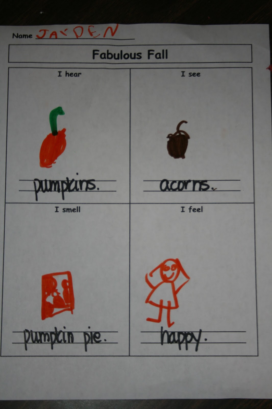 Nancy Nolan's Kindergarten: Fabulous Fall!