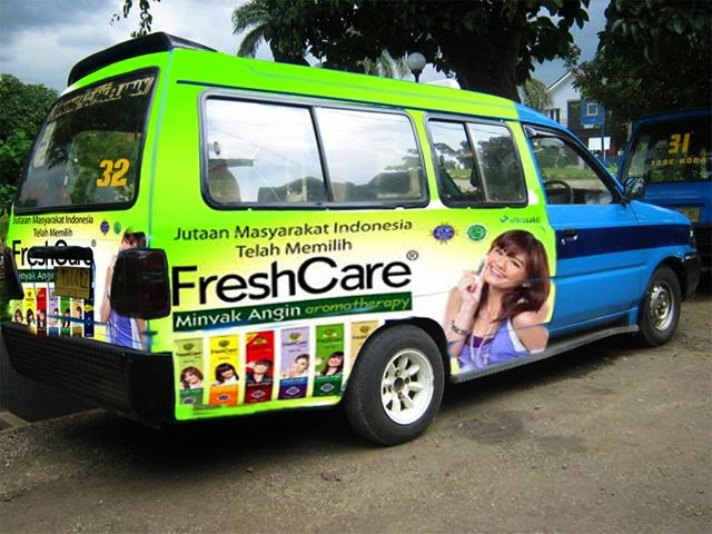 sticker branding angkot ~ TITIK BILLBOARD JASA PEMBUATAN NEON BOX