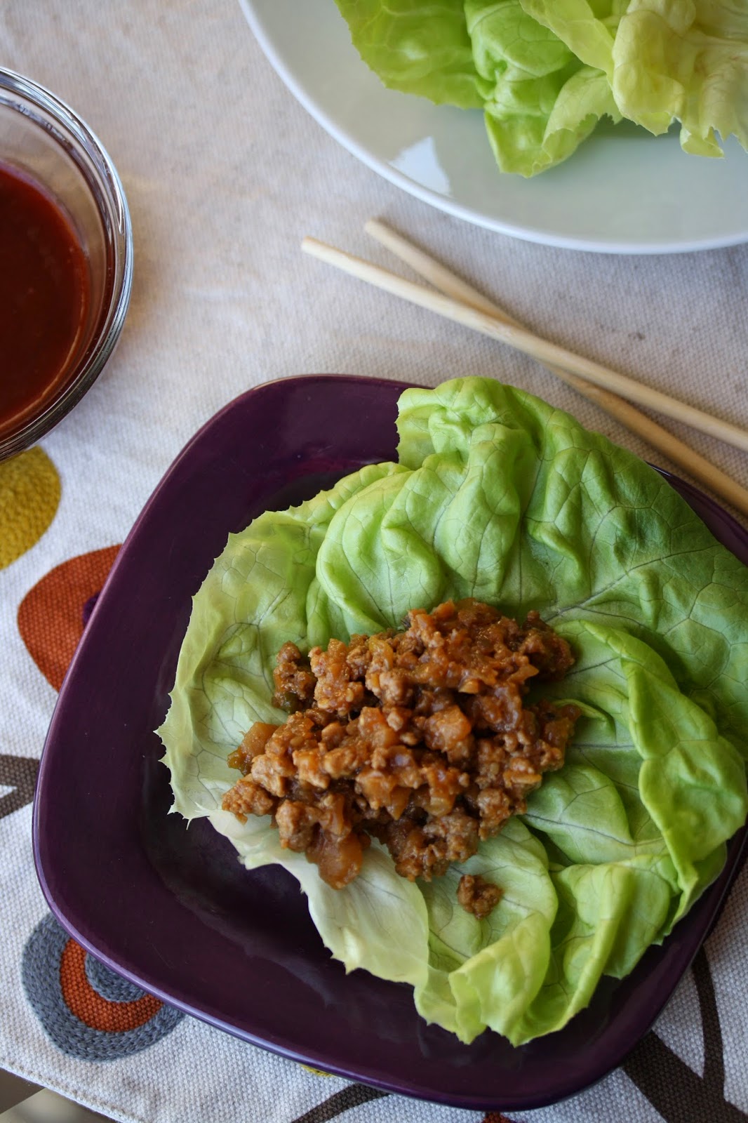 Hot Dinner Happy Home: Asian Lettuce Wraps