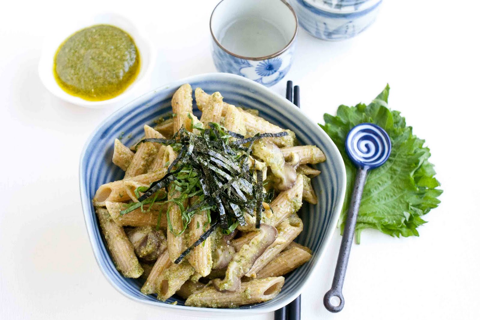 FOODjimoto: Umeboshi and Shiso Pesto