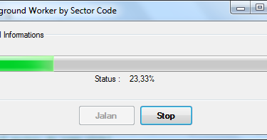 Background Worker dan ProgressBar Vb.Net | KODE AJAIB