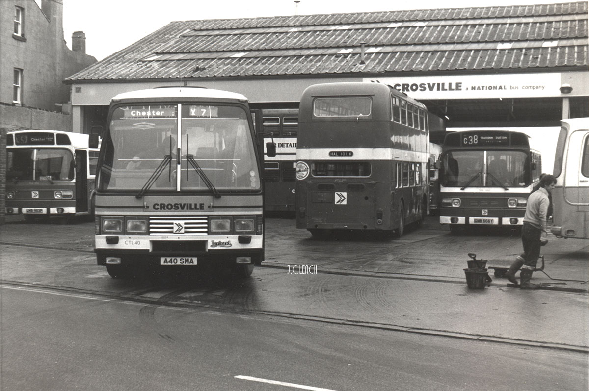 Busworld Photography: A41 SMA: Crosville Chester Liverpool Road Garage