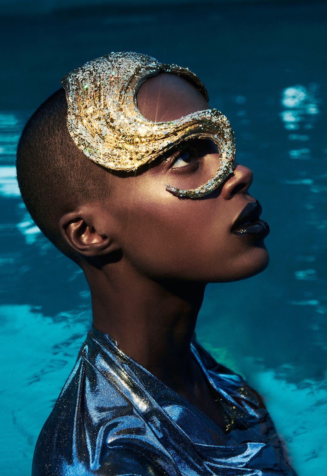 Gold Metallic Graphic Makeup, Gold Bath Bomb, Glitter Bath- Beauty ...