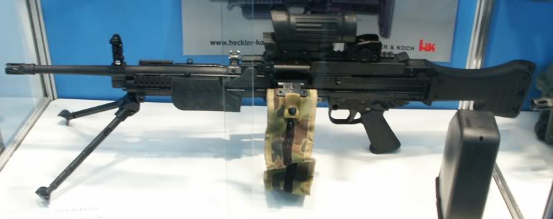 Defensa y Armas: Ametralladora Heckler und Koch MG 43 MG4 (Alemania)