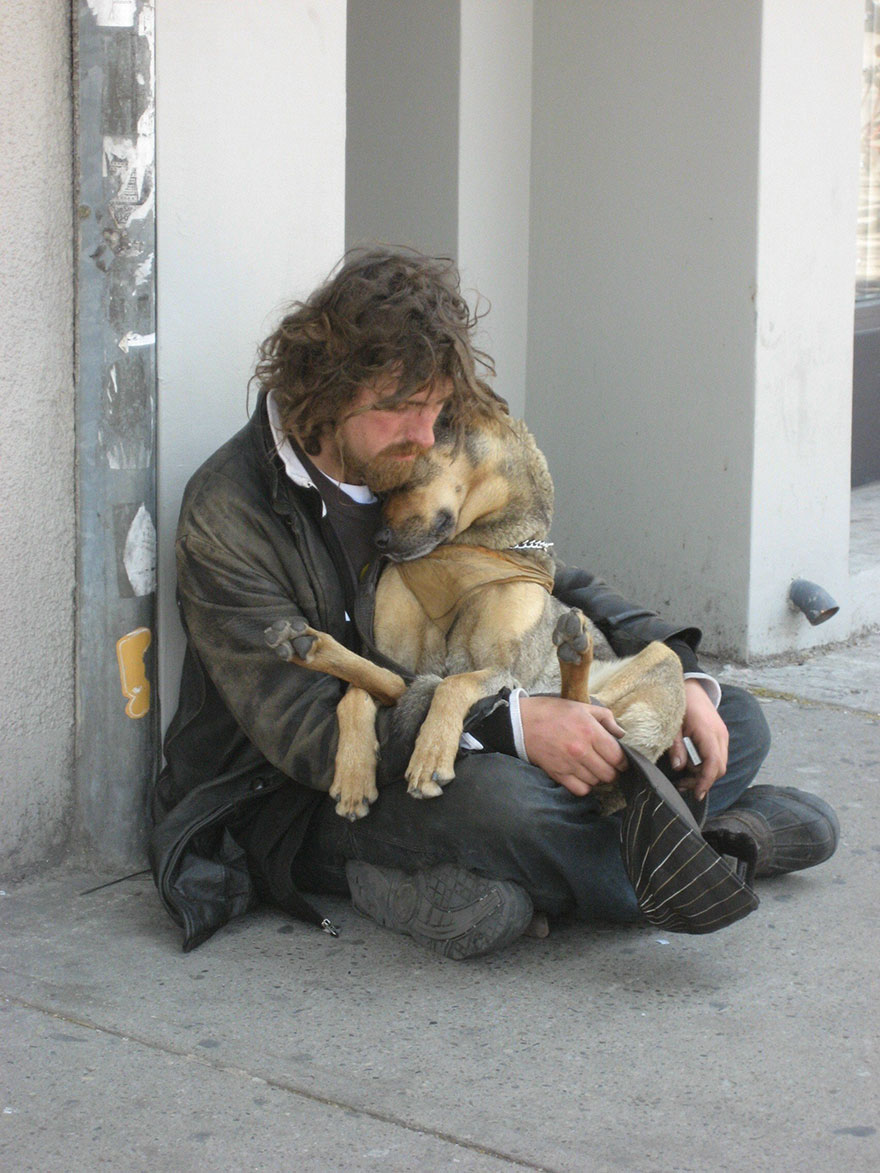 White Wolf : Dog's Love: Beautiful series of pictures showing homeless ...