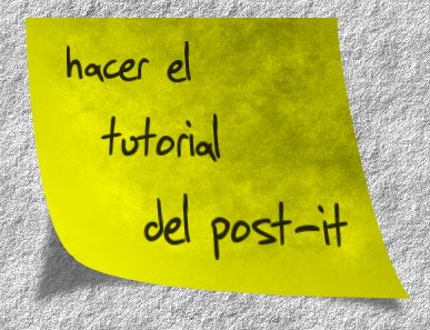 Cómo crear un post-it