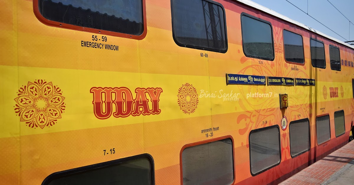 Bengaluru to Coimbatore: on Indian Railways' First UDAY express