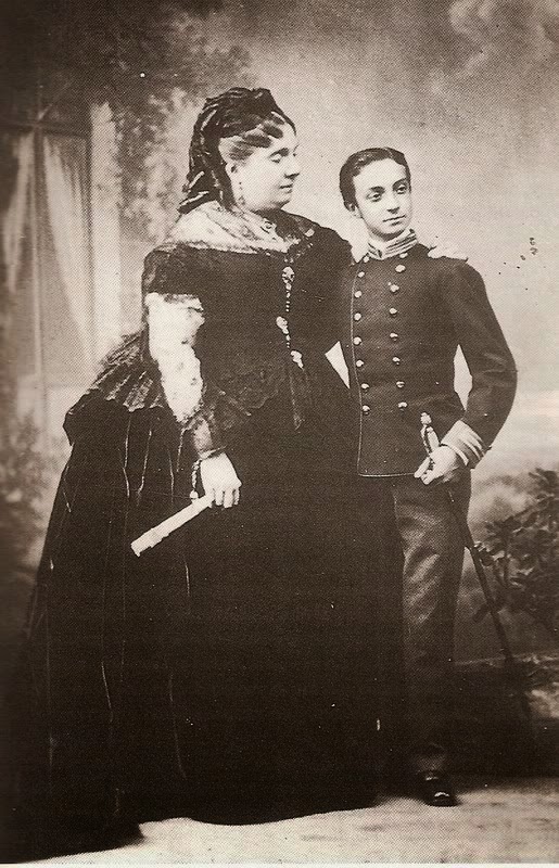 Isabel II y Alfonso XII | Alfonso xiii de españa, Infantas de españa ...