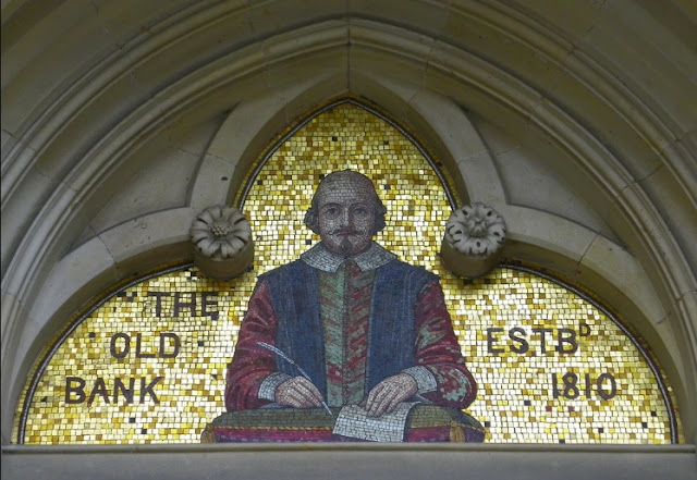 William Shakespeare 10 Pound Sterling Note Stratford upon Avon Old Bank ...