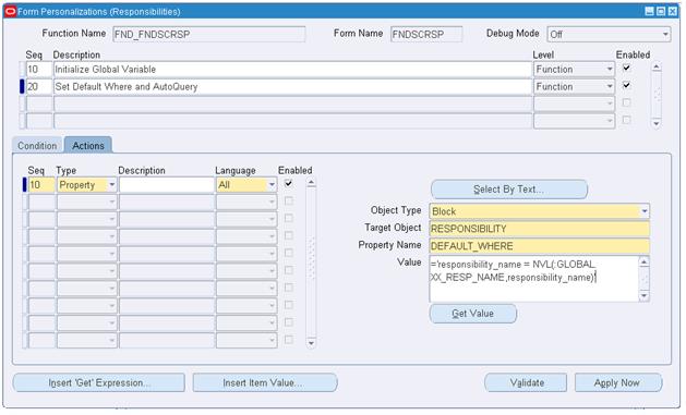 Forms Personalization in Oracle Apps R12 Example: Zoom Functionality ...