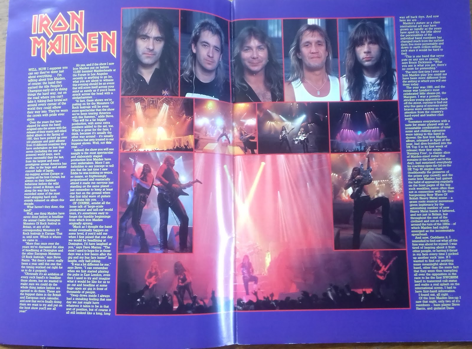 Metal Perv TV: Monsters of Rock - 1988 - 30 years ago