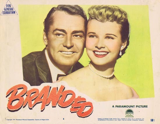 Branded (1950 film) - Alchetron, The Free Social Encyclopedia