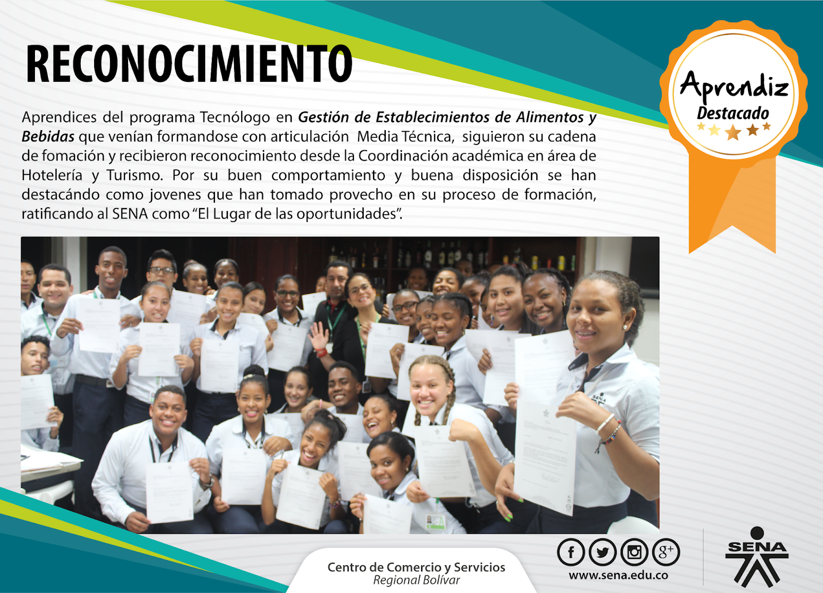 Centro de Comercio y Servicios - Regional Bolívar: RECONOCIMIENTO A LOS ...