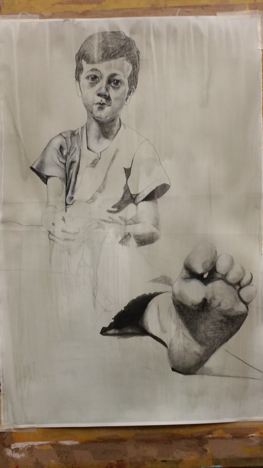 Figure Drawing: Step by step progress on Final