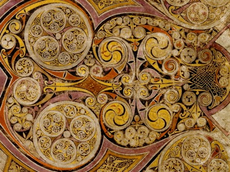 The Chi Rho monogram from the Book of Kells | Elixir Of Knowledge