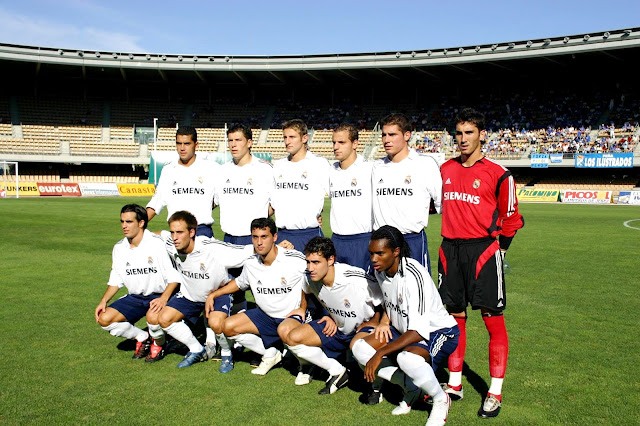 REAL MADRID CASTILLA contra Xerez C. D. 27/08/2005 Liga de 2ª División