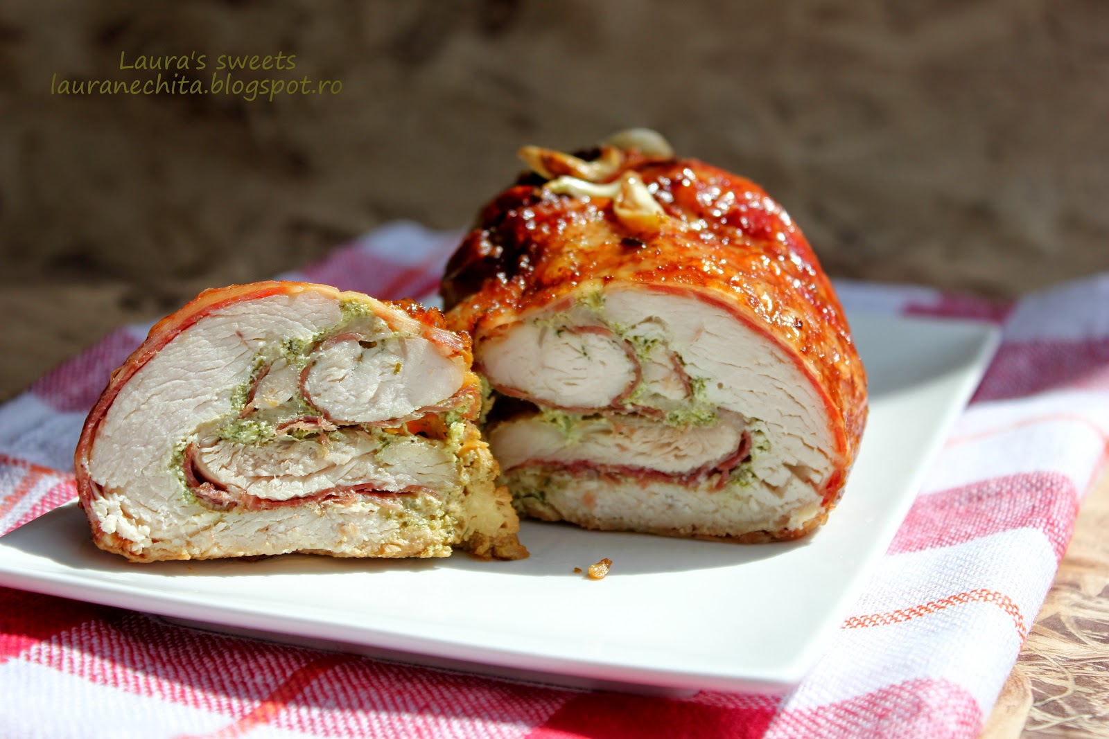 Rulada de pui - LauraSweets.ro