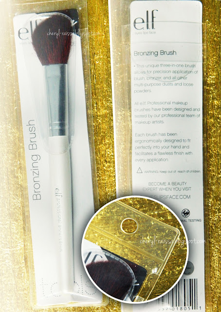 Review - ELF Bronzing Brush & Eye Crease Brush + FOTD (Pakistani look)