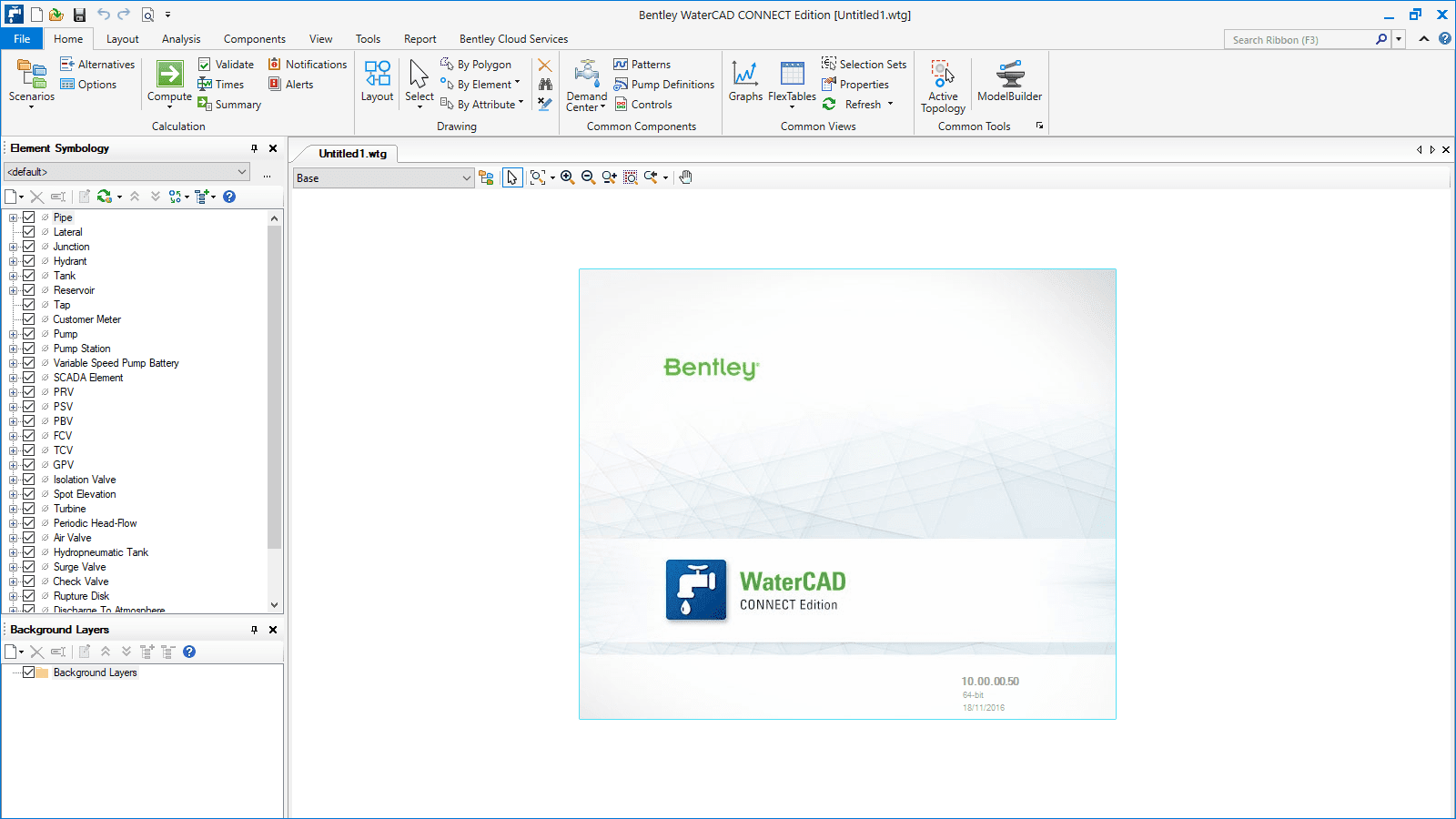 Descargar WaterCAD CONNECT Edition 10.00.00.50 - DescargasTEAM