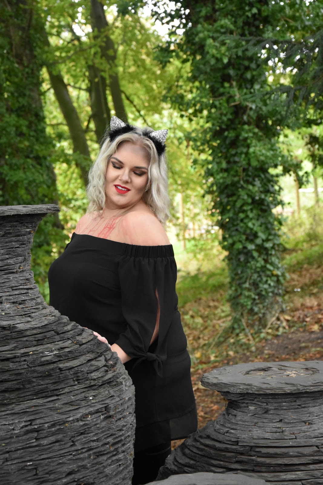 Plus Size Cat Halloween Costume at The Alnwick Garden - WhatLauraLoves