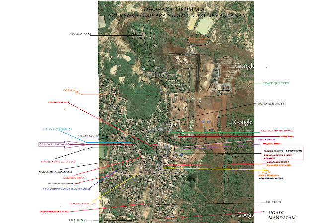 DWARAKA TIRUMALA: Route map