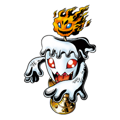 [Linhas Evolutivas] Candlemon from Gankoomon ~ MEU×DIGIMON