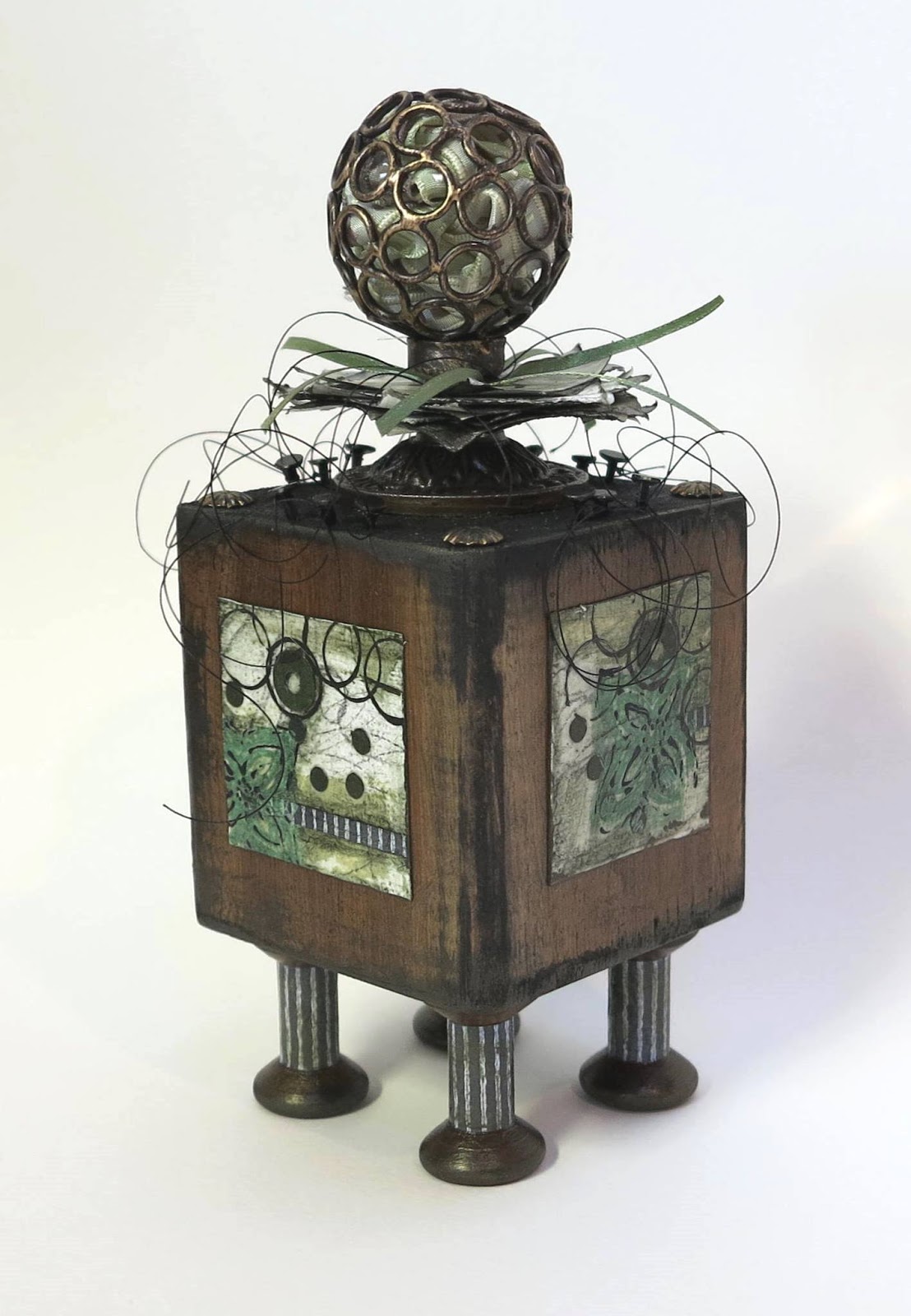 Assemblage Works are in an Ad for the Gallery