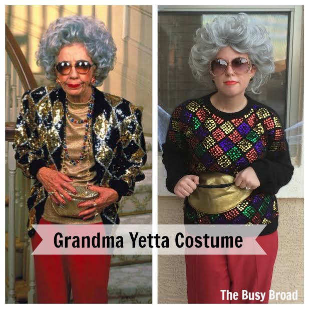 The Busy Broad: Grandma Yetta Costume