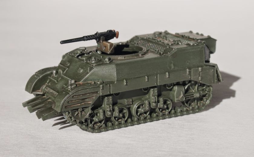 The Troubles of Raising an Army: M5 RECCE Stuart Part Scrathcbuild PSC 1/72