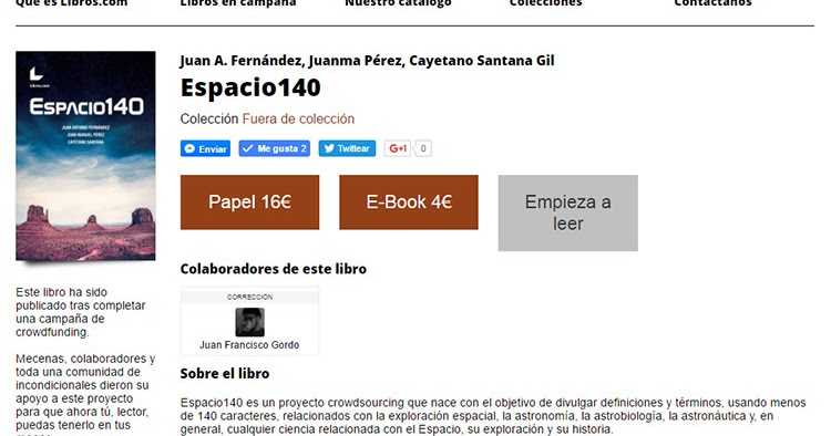 Espacio140: Novedades y cambio de look