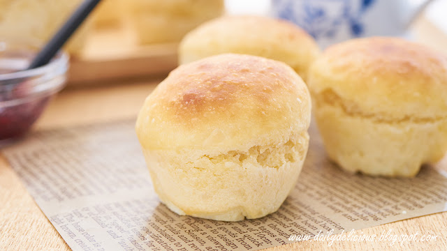 dailydelicious: No Knead Batter Buns