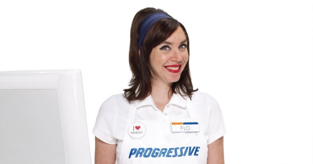 Lemon Harangue Pie: Progressive Insurance lady doing stand-up comedy