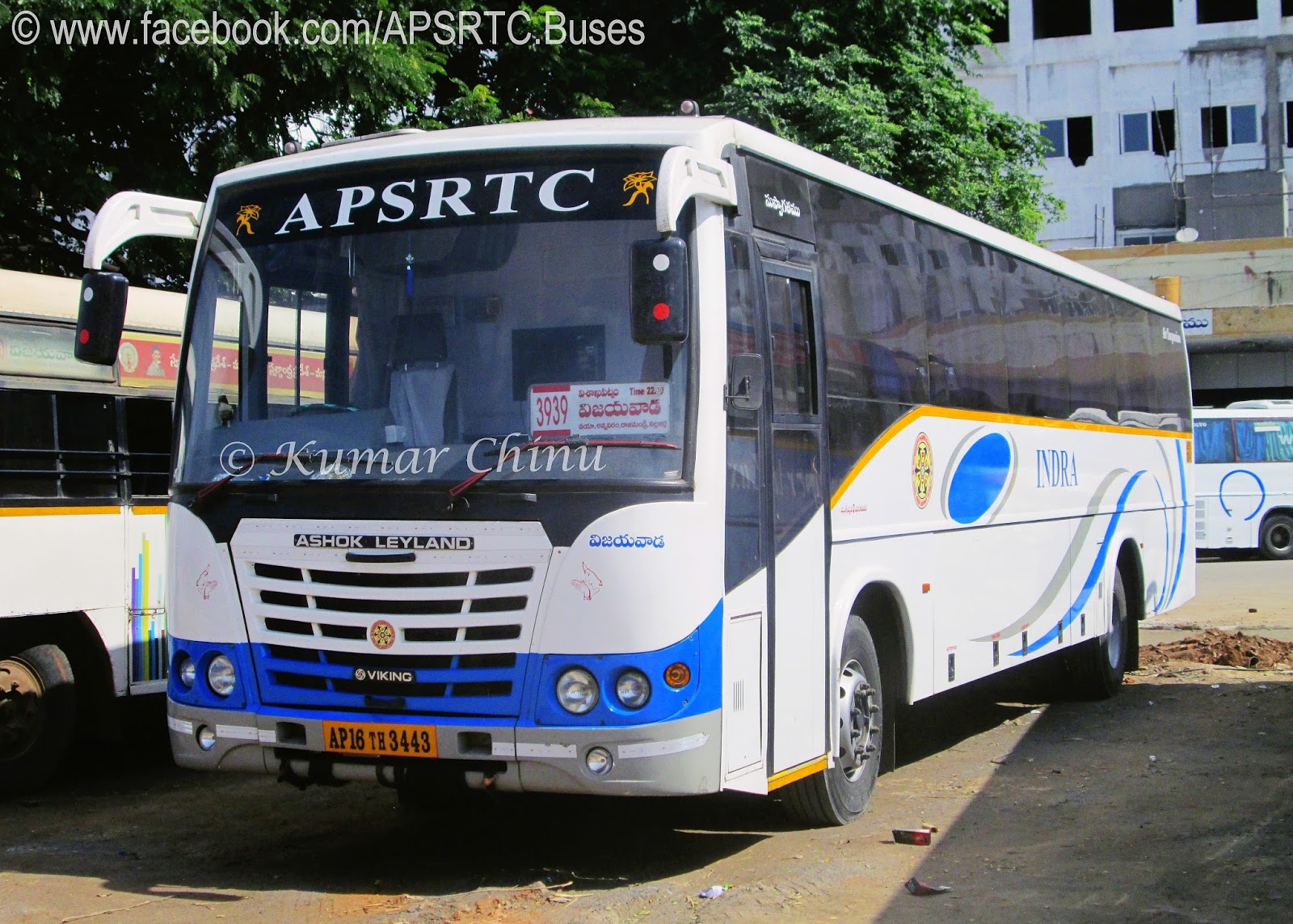 APSRTC New INDRA A/C Buses