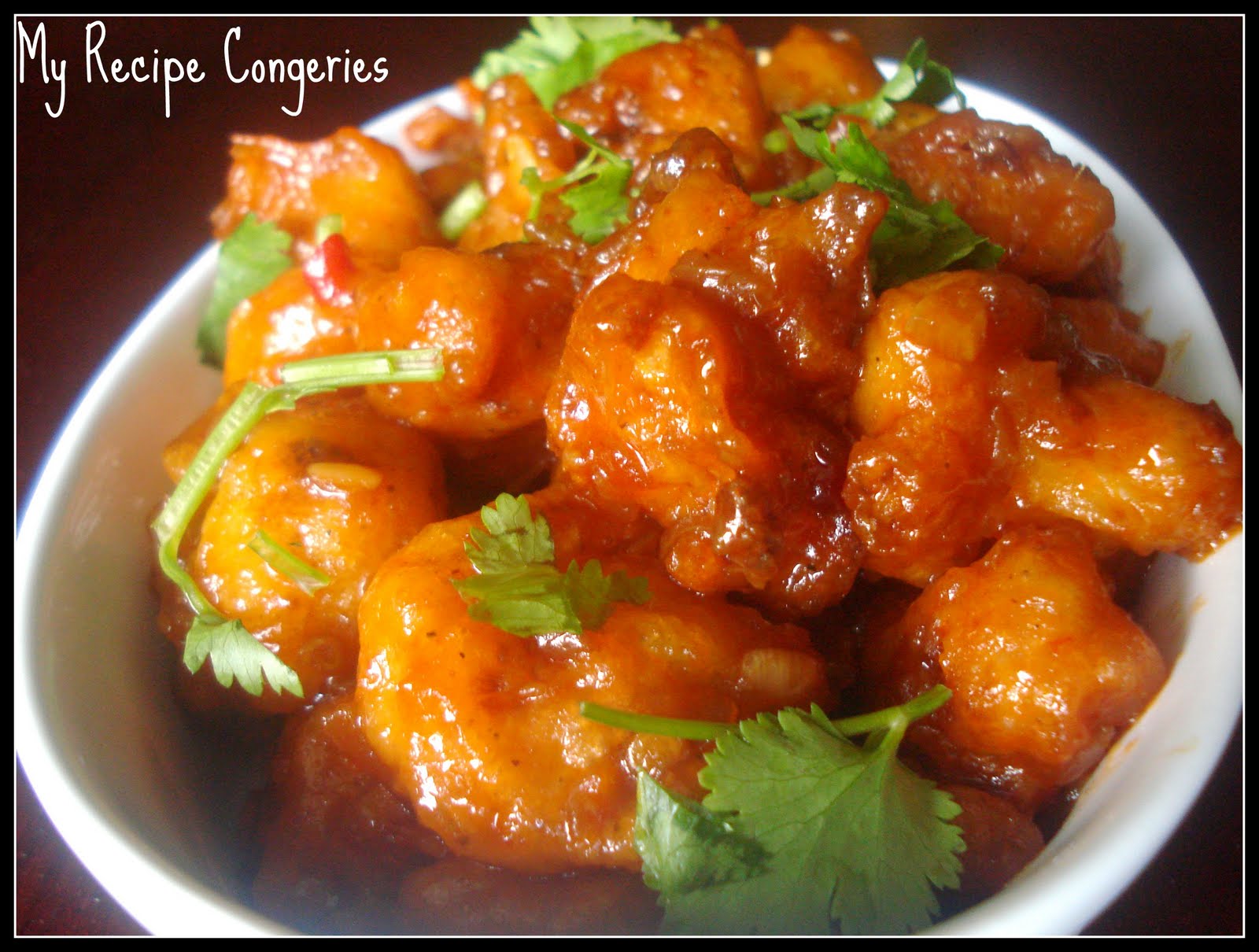 My Recipe Congeries: Gobi Manchurian