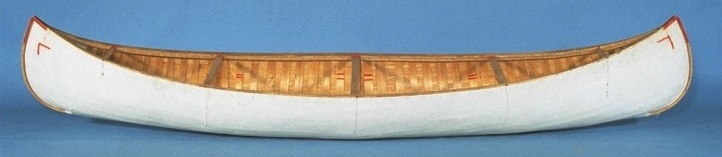 Beaver Bark Canoes: Eastern Cree Crooked Canoe