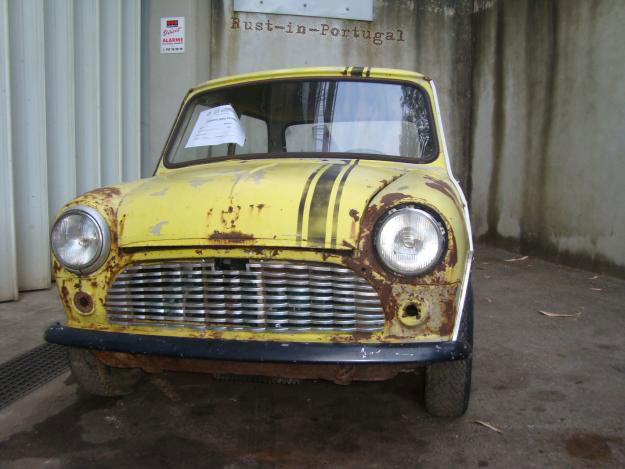 R.I.P. - Rust in Portugal: 1969 mini cooper 1000 mkII