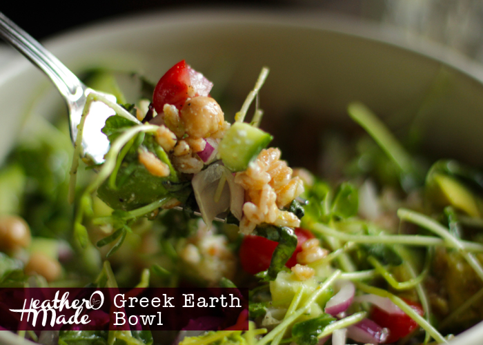 Heather O Made: Greek Earth Bowl