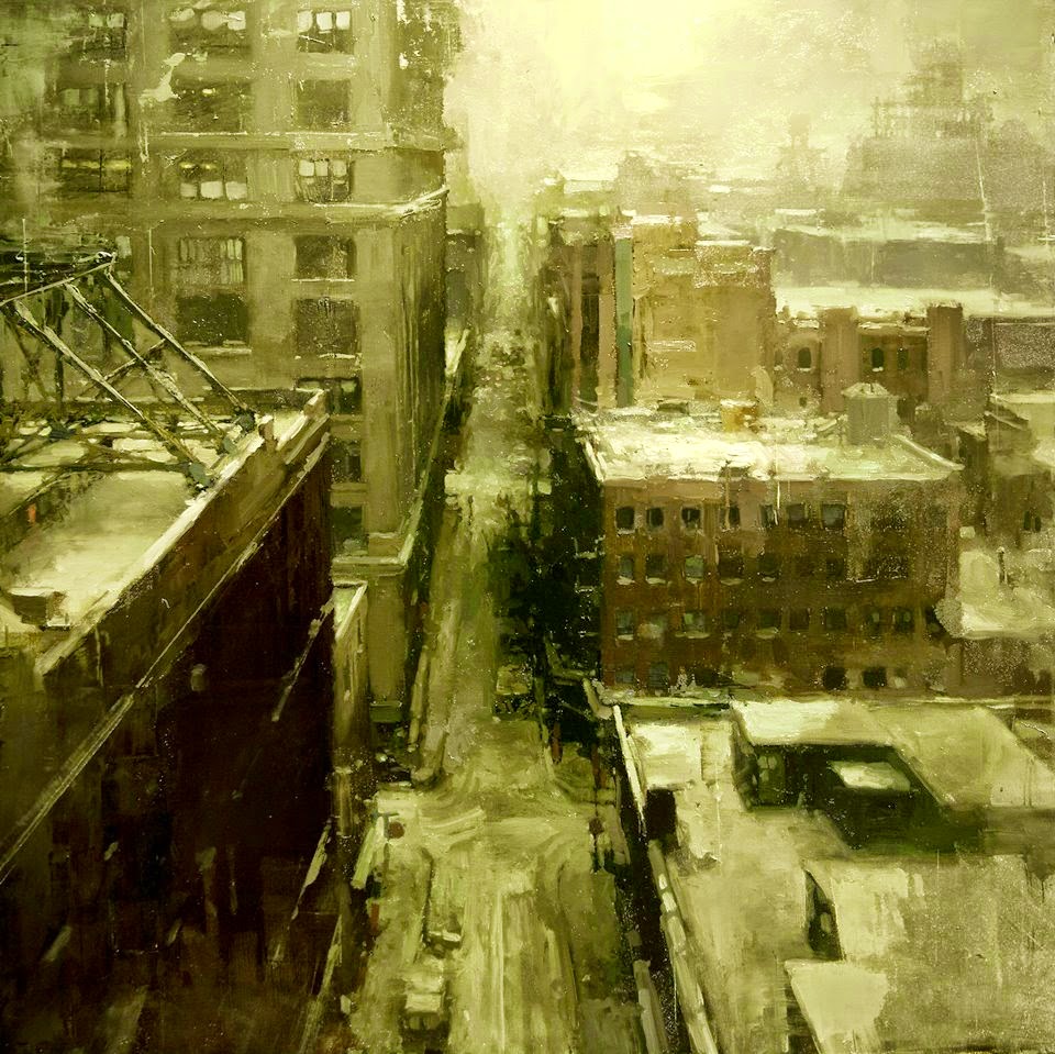 Jeremy Mann, 1979 | Cityscape / Figurative painter | Part. ² | Tutt'Art ...